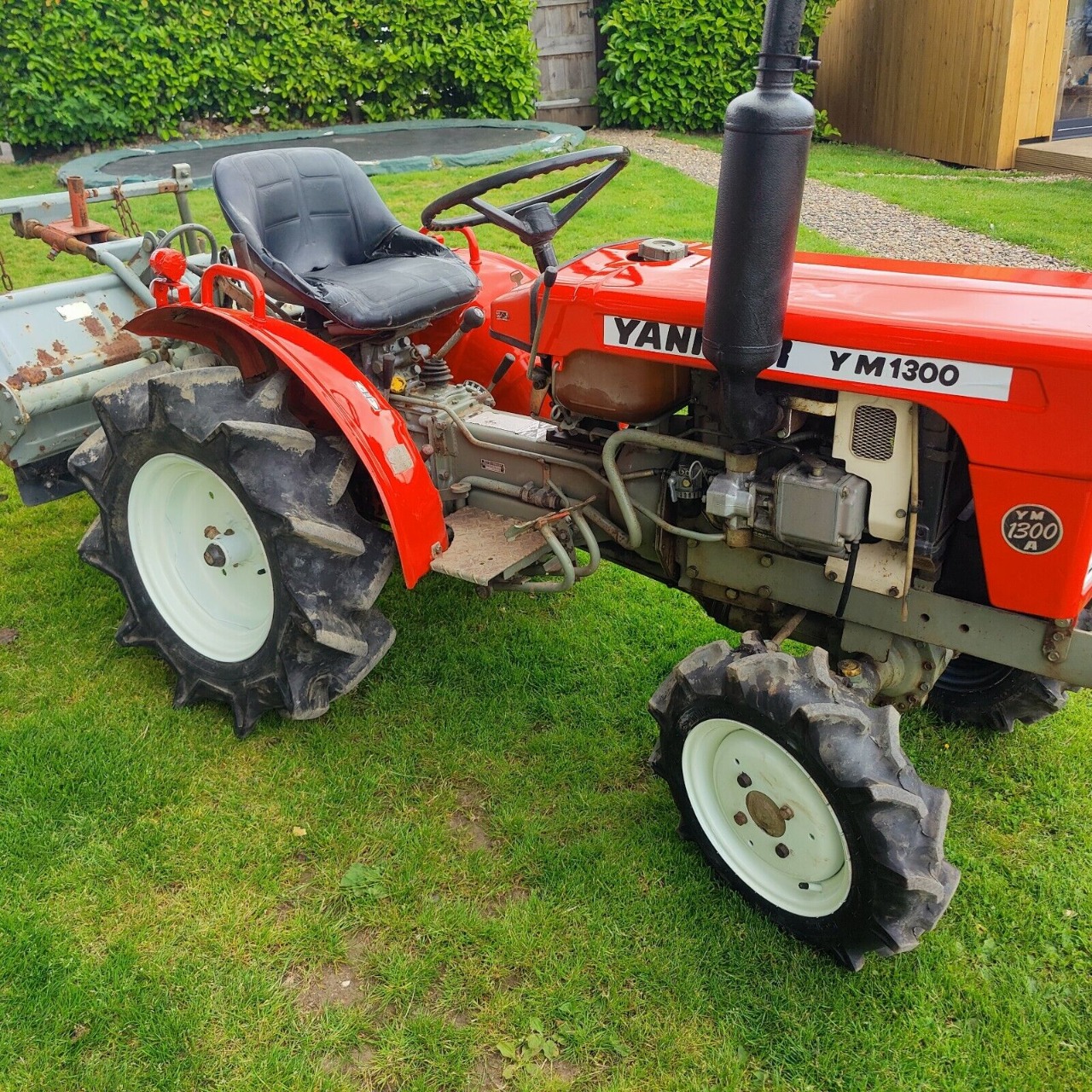 Yanmar YM1300 13HP 4WD Compact Tractor with Rotavator - SPRINGBOKS ENGINES